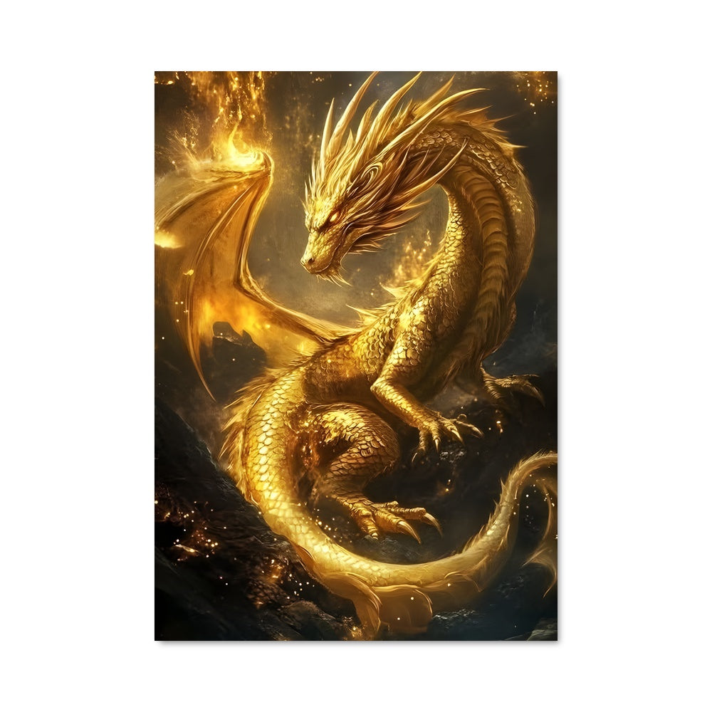 Draconis Aureus Poster – Aesthetic Posters