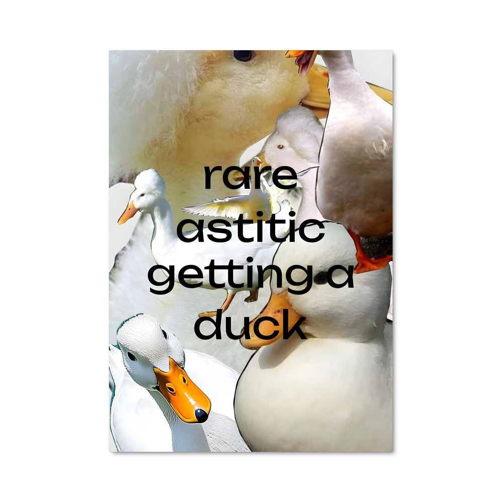 Chill Duck Poster – Aesthetic Posters