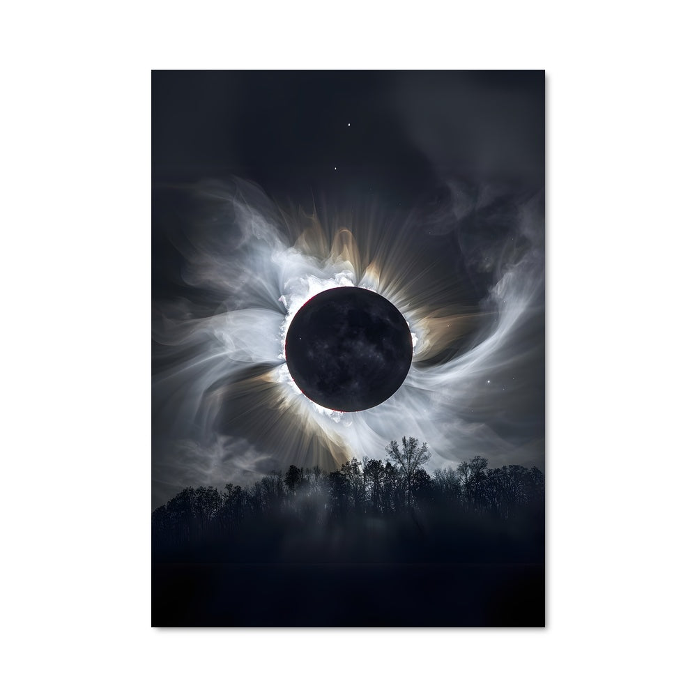 Radiant Eclipse Poster – Aesthetic Posters
