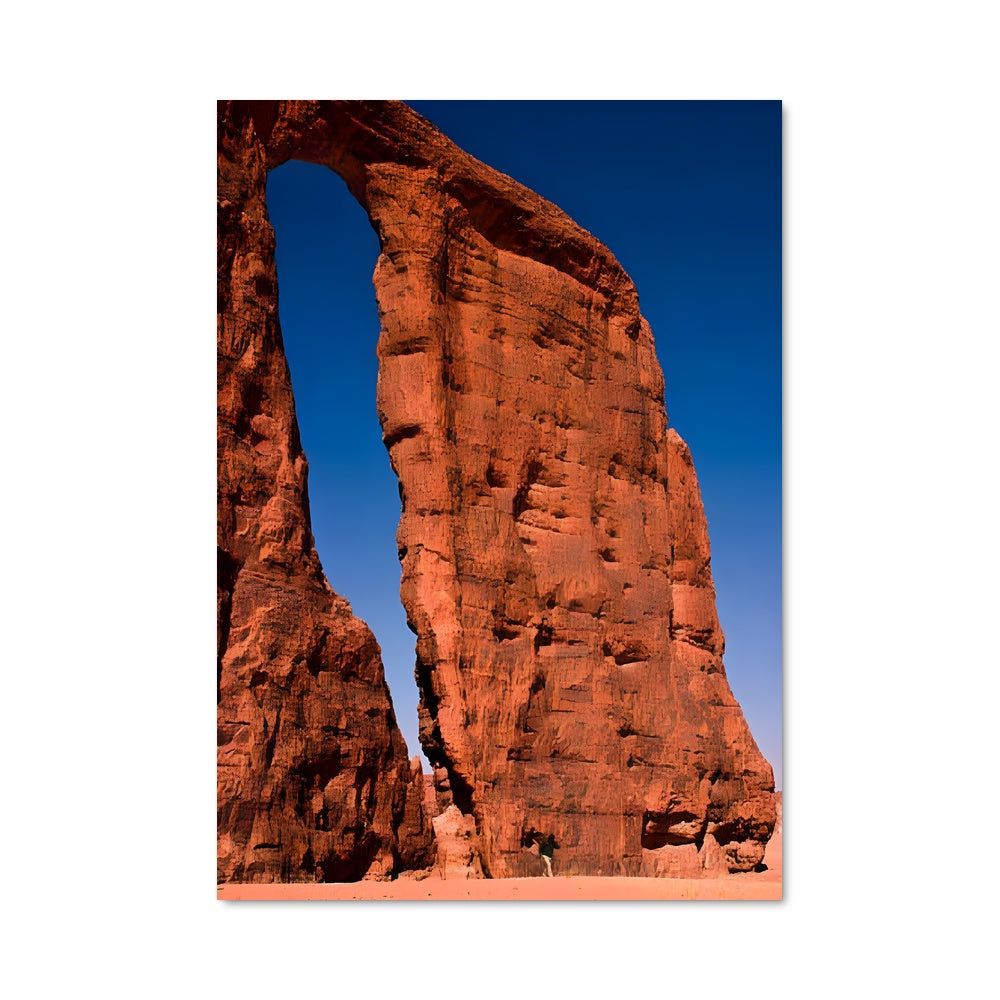 Red Poster of the Peaks – Aesthetic Posters
