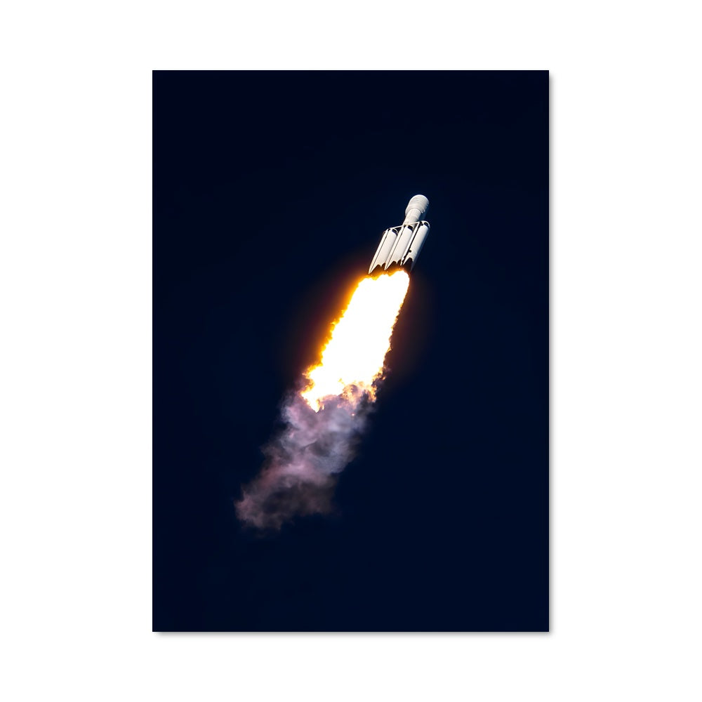 Falcon Heavy poster – Aesthetic Posters