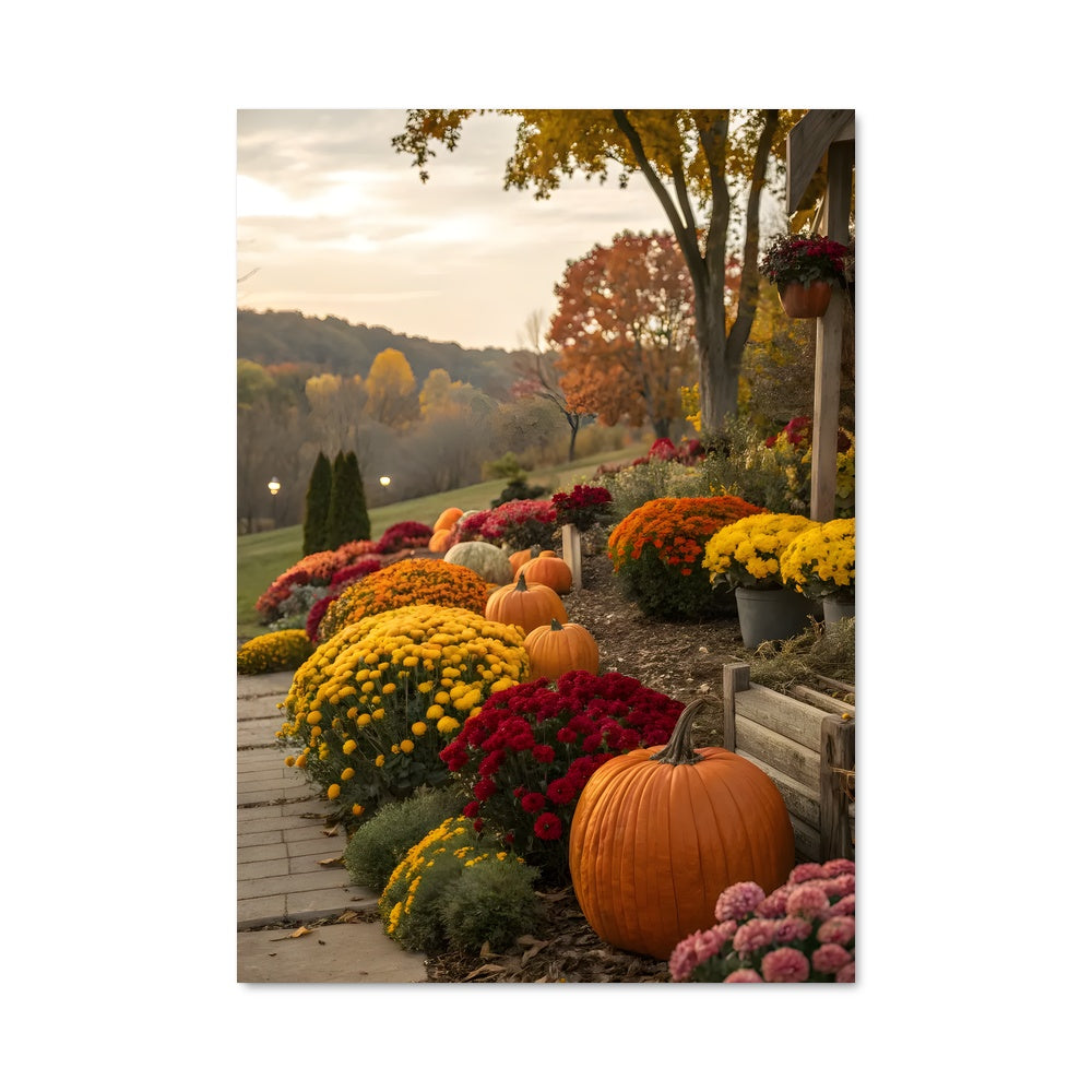Autumn Gardens Poster – Aesthetic Posters