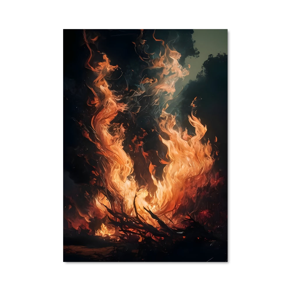Flame Poster – Aesthetic Posters