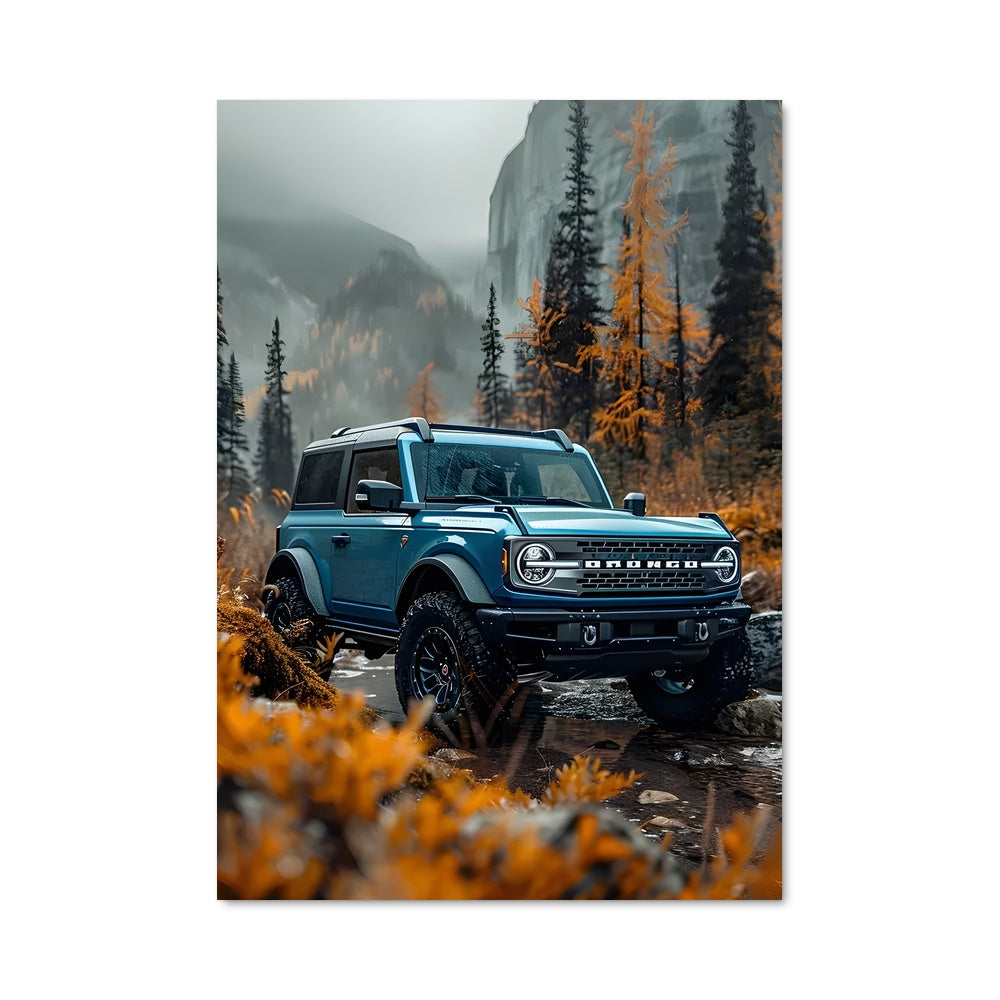 Bronco Adventure Poster – Aesthetic Posters