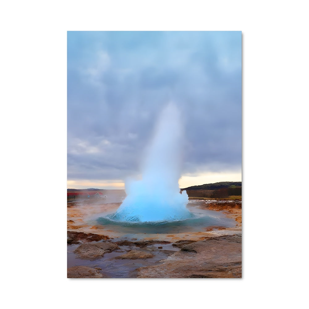 Erupting Geyser Poster – Aesthetic Posters