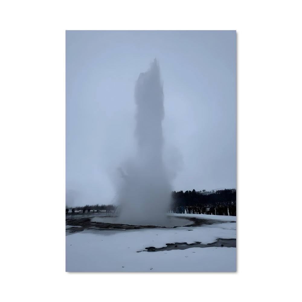Winter Geyser Poster – Aesthetic Posters