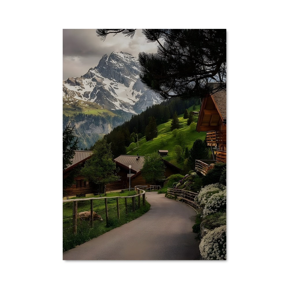 Glacial Refuge Poster – Aesthetic Posters