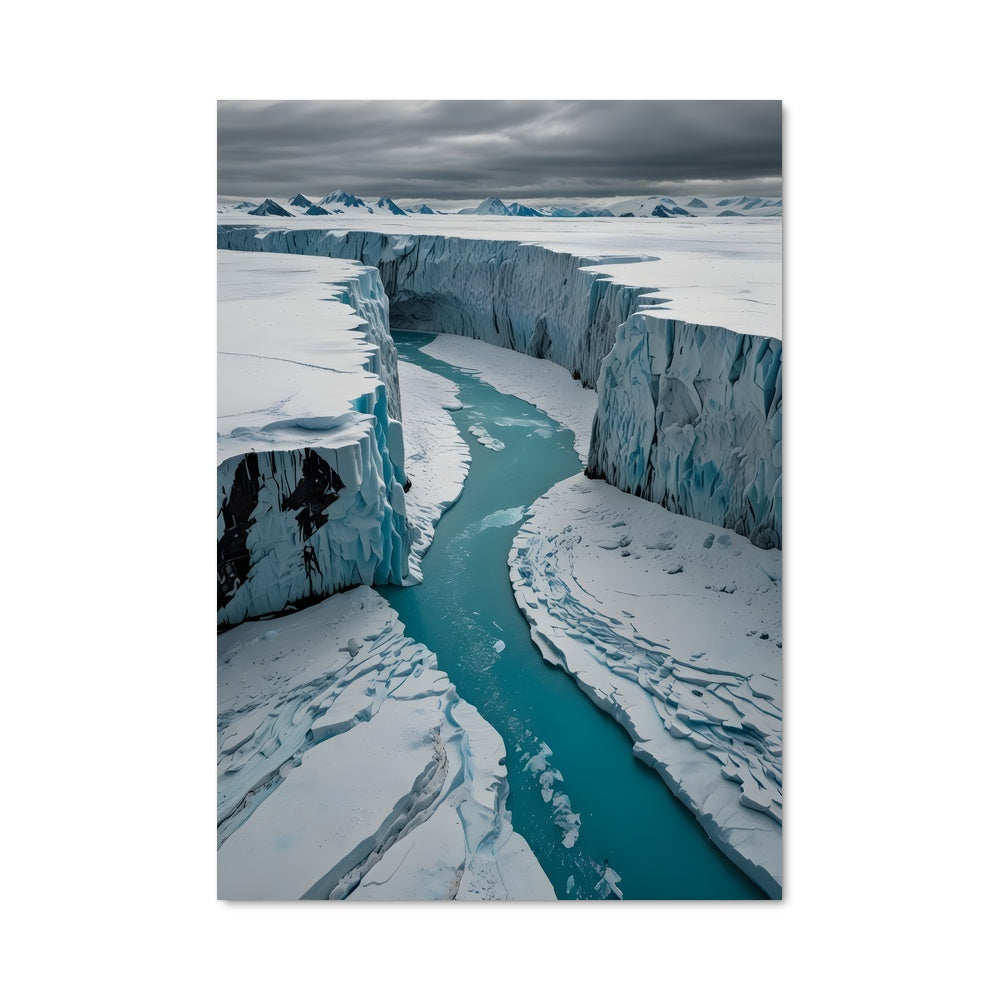 Glacier Poster – Aesthetic Posters
