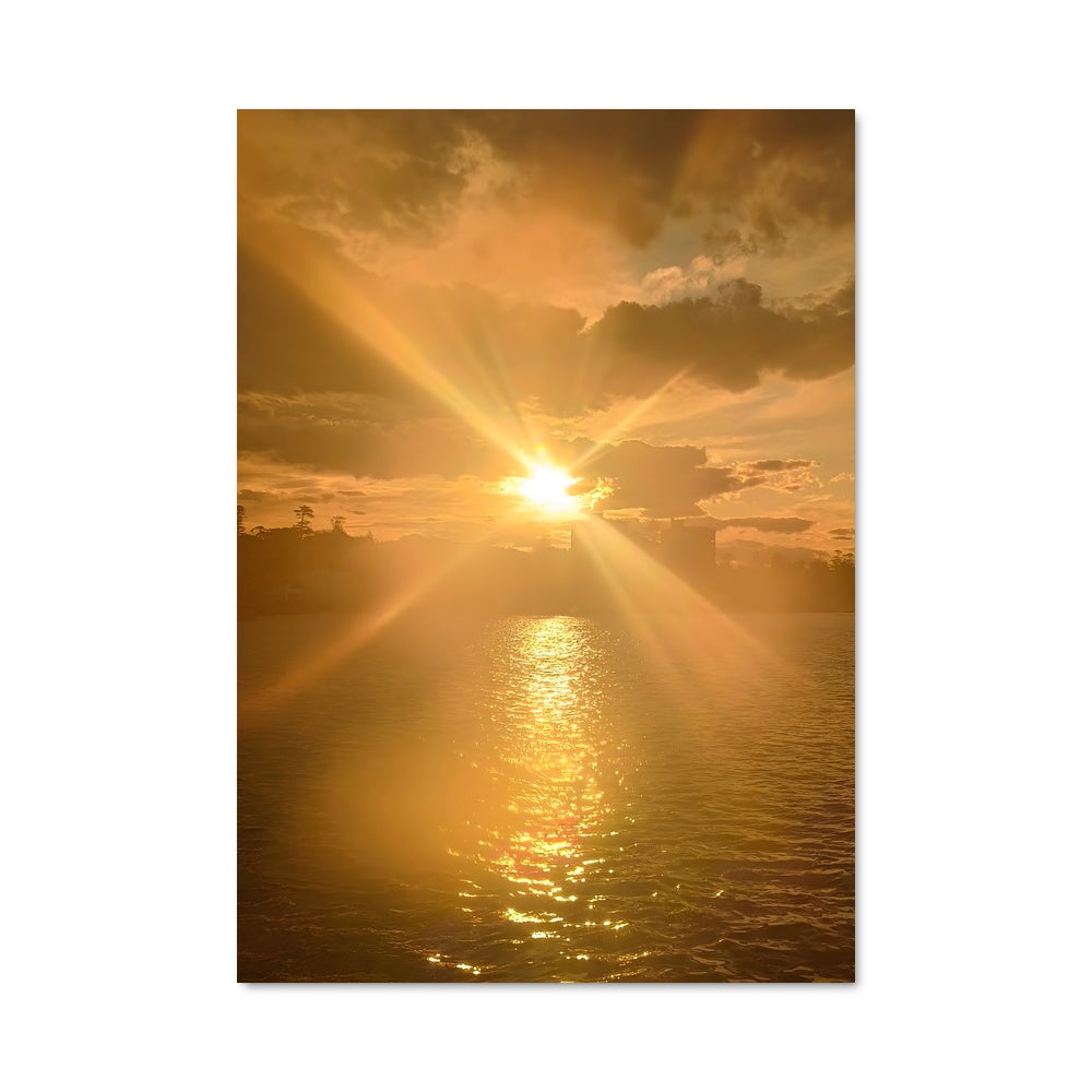 Gold Navigator Poster – Aesthetic Posters