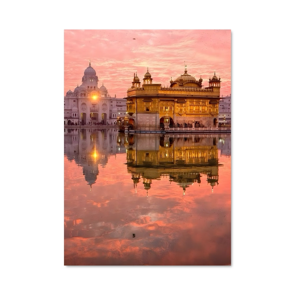 Golden Temple Poster – Aesthetic Posters