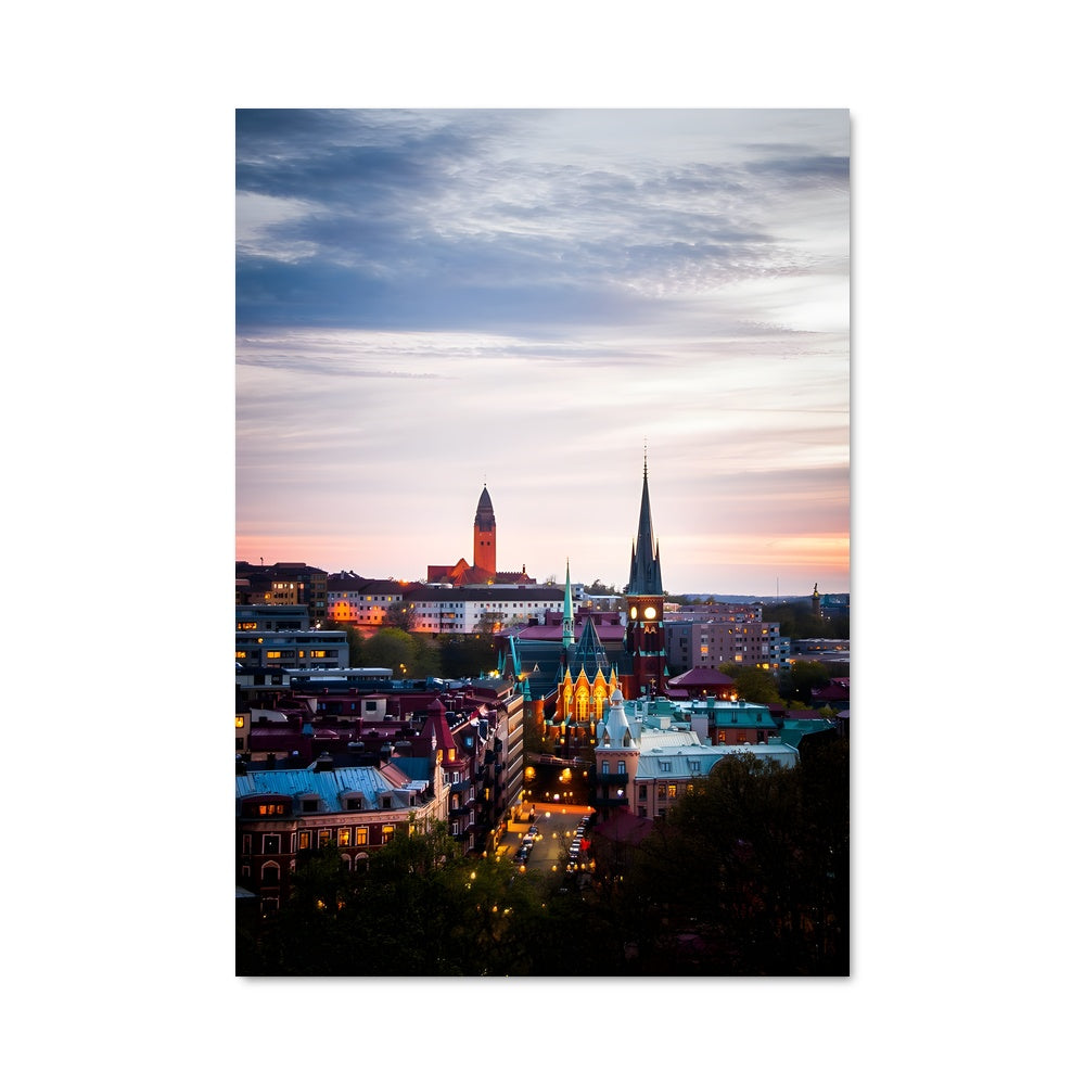 Gothenburg Twilight Poster – Aesthetic Posters