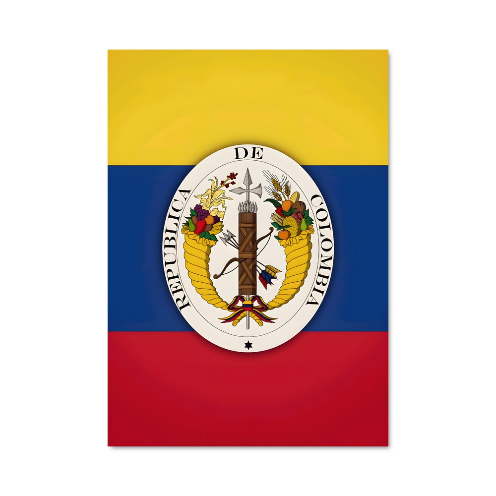 Colombia Colors Poster – Aesthetic Posters