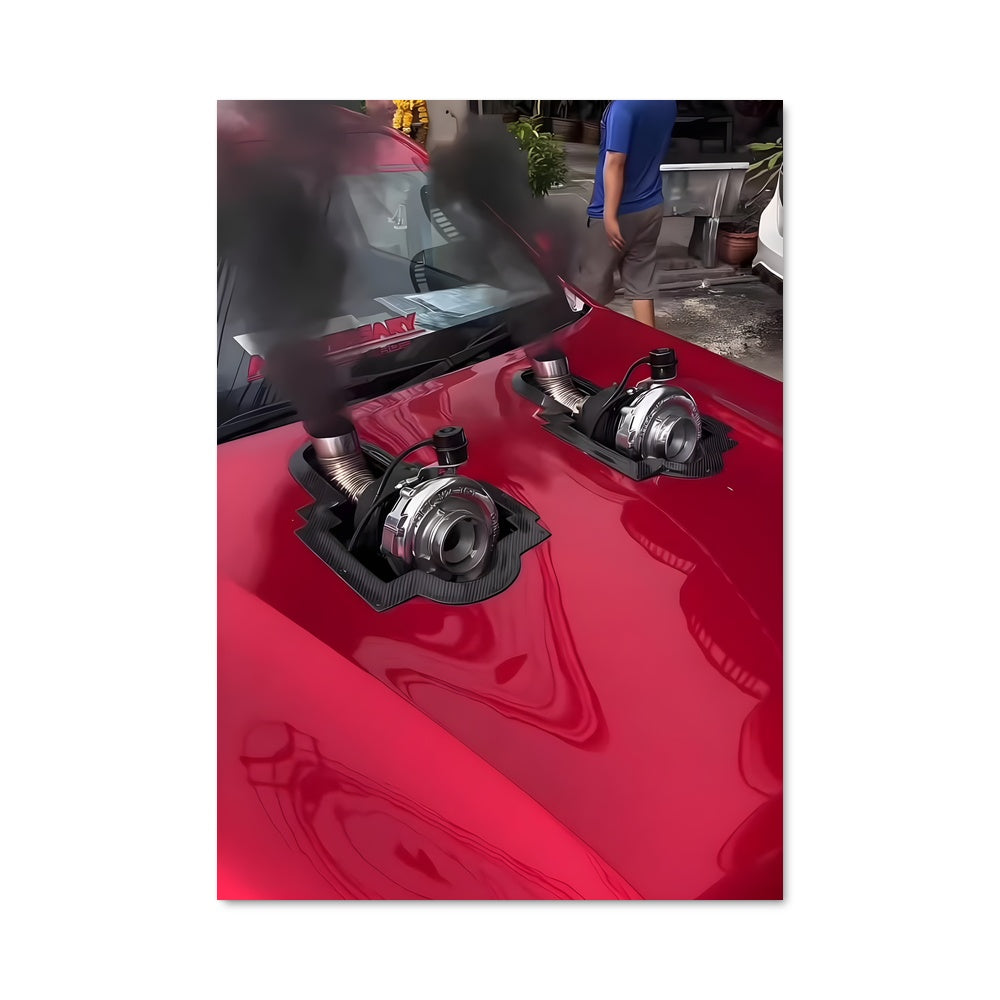 Turbo Vision Poster – Aesthetic Posters