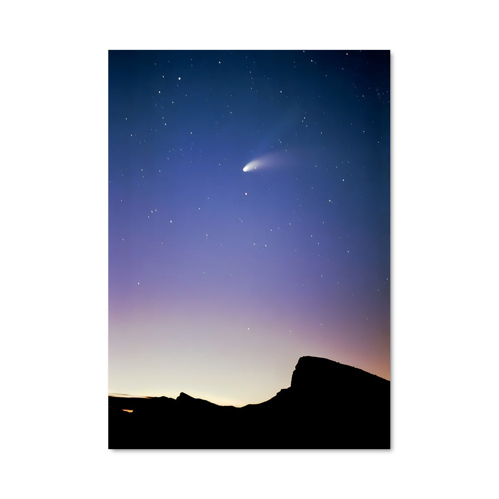 Bright Comet Poster – Aesthetic Posters