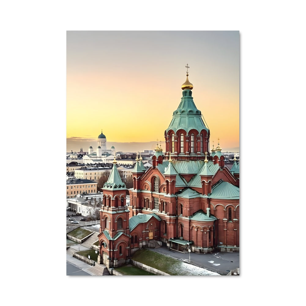 Poster of Saint Petersburg Cathedral – Aesthetic Posters