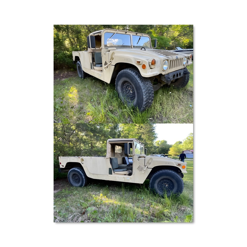Humvee Commander Poster – Aesthetic Posters