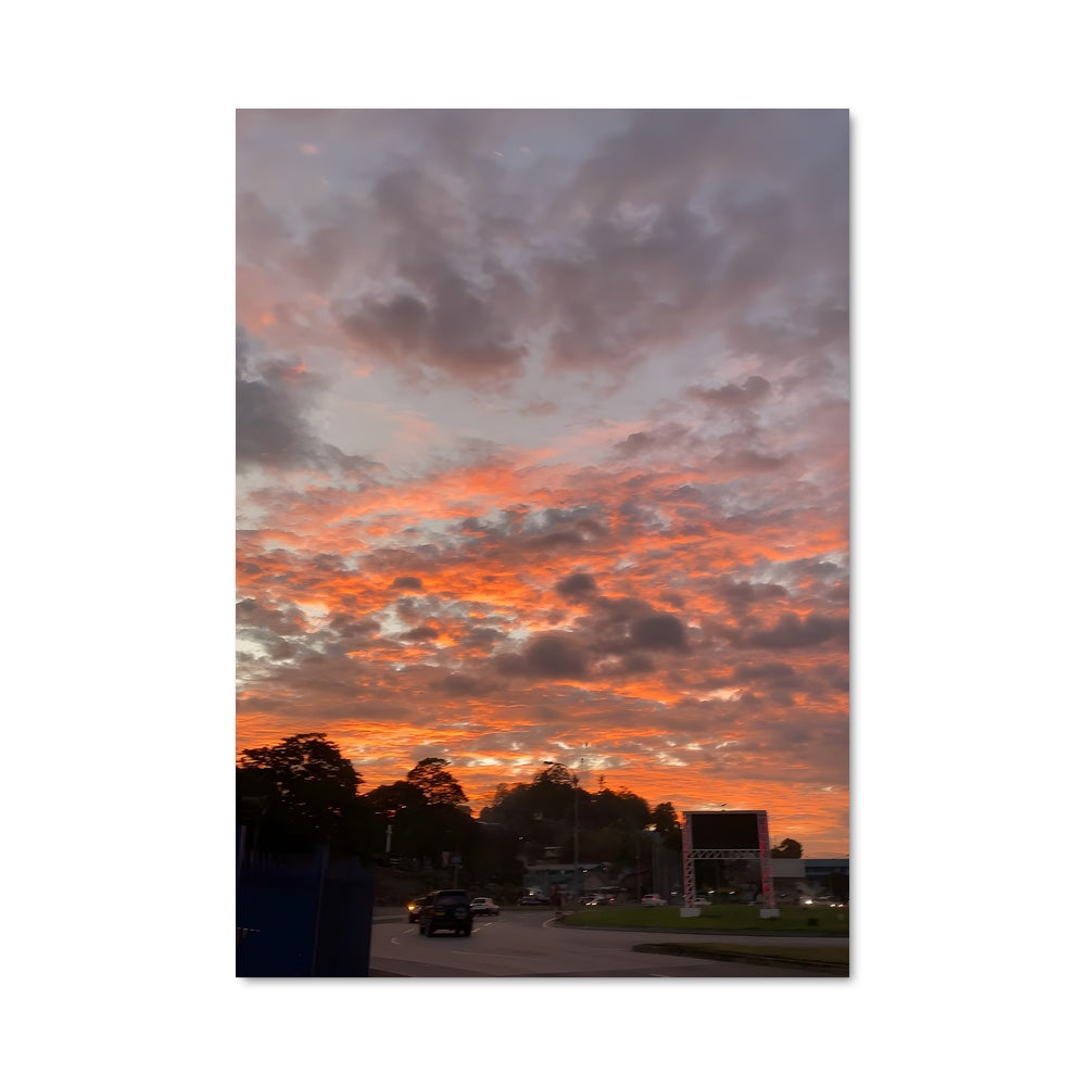 Red Sky Poster – Aesthetic Posters