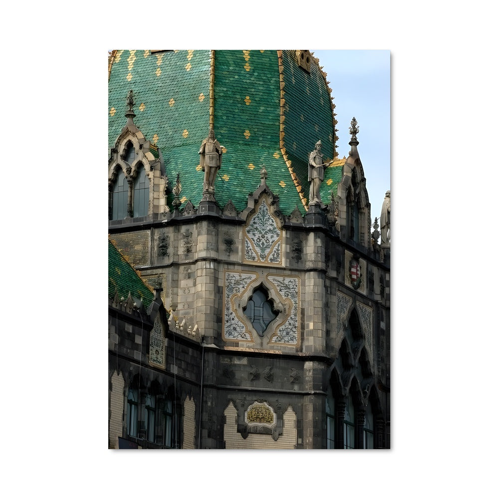 Emerald Roof Poster – Aesthetic Posters