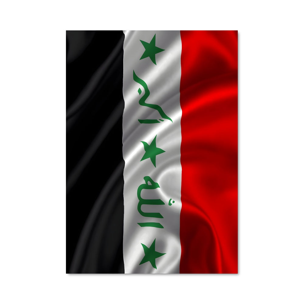 Star of Iraq poster – Aesthetic Posters