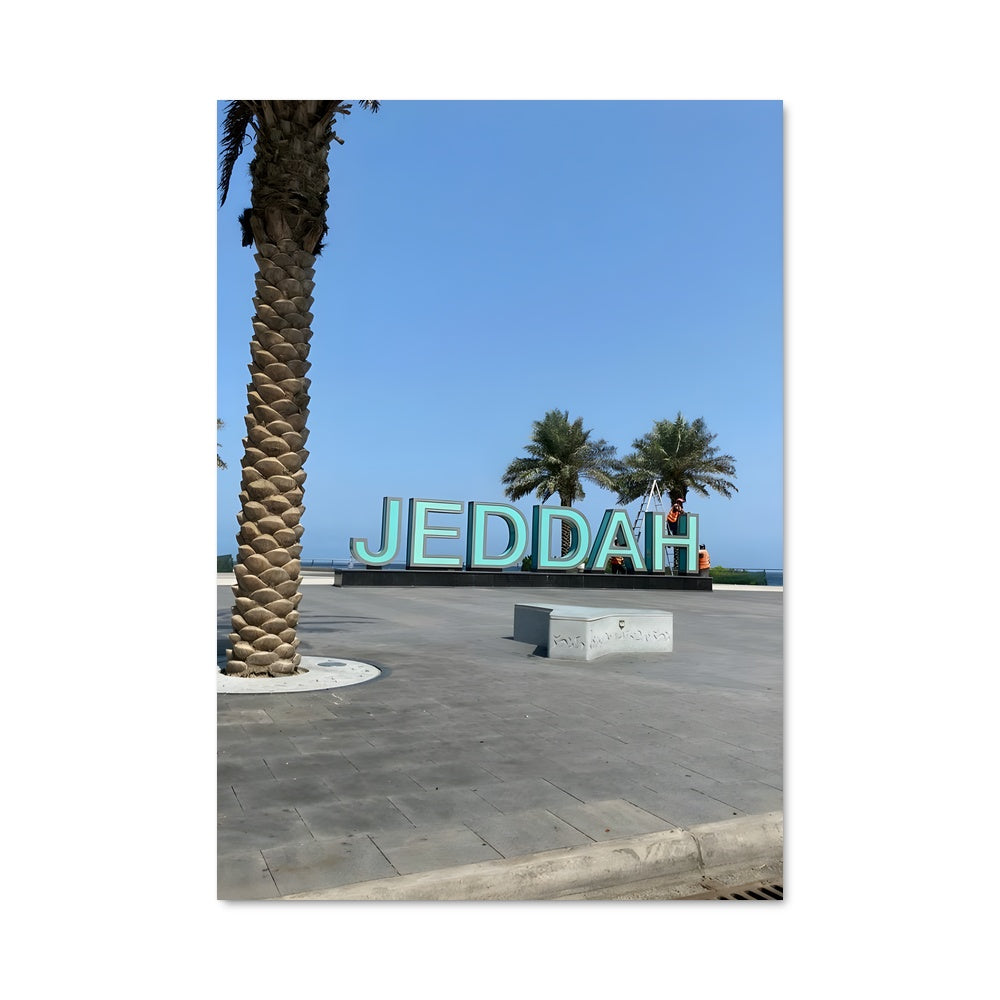 Jeddah Skyline Poster – Aesthetic Posters