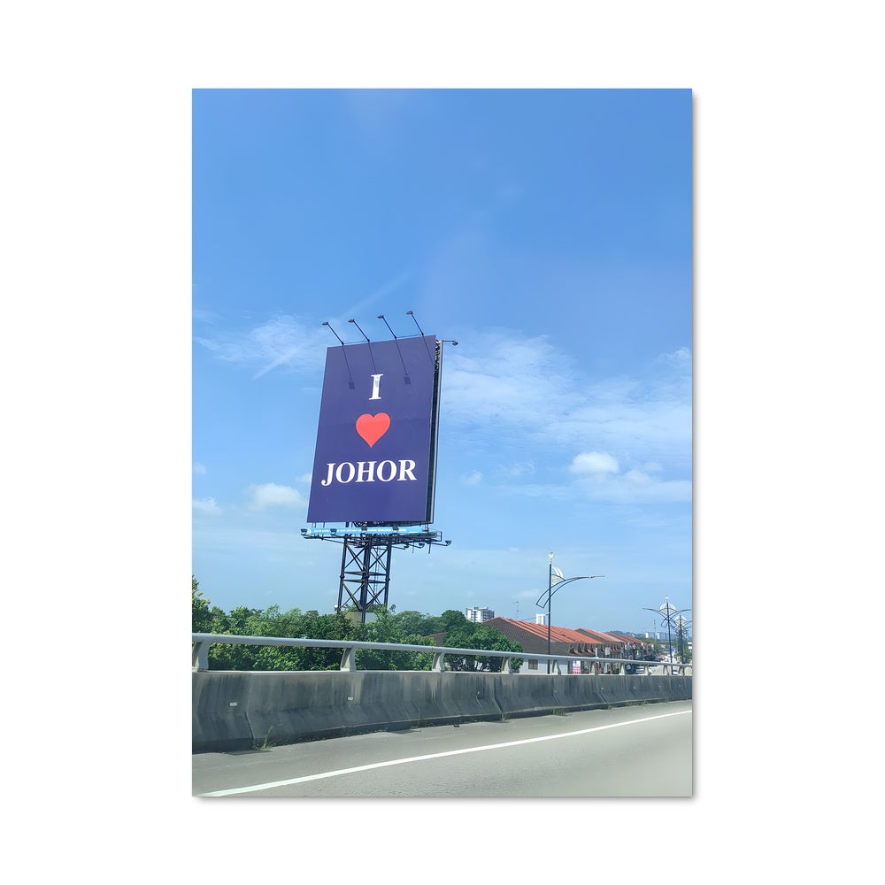 Johor Road Poster – Aesthetic Posters
