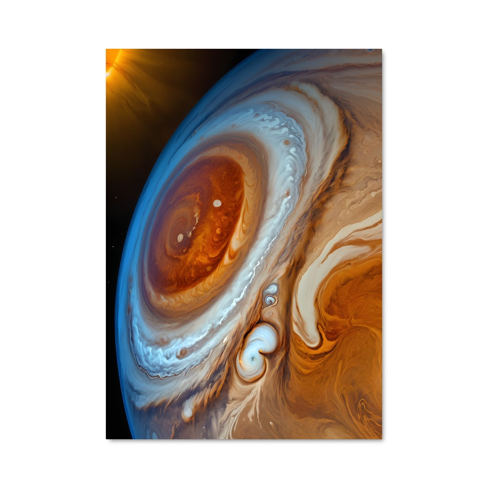 Orange Whirlpool Poster – Aesthetic Posters