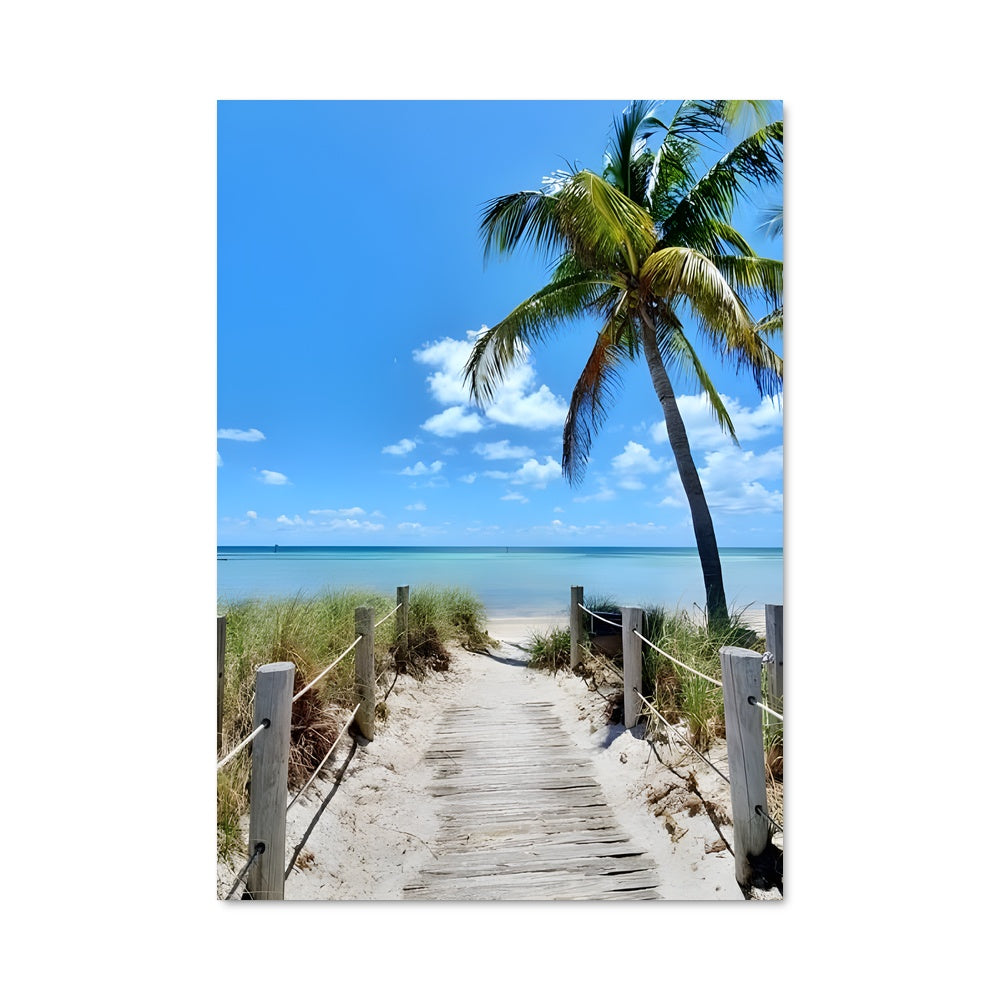 Sandy Walk Poster – Aesthetic Posters