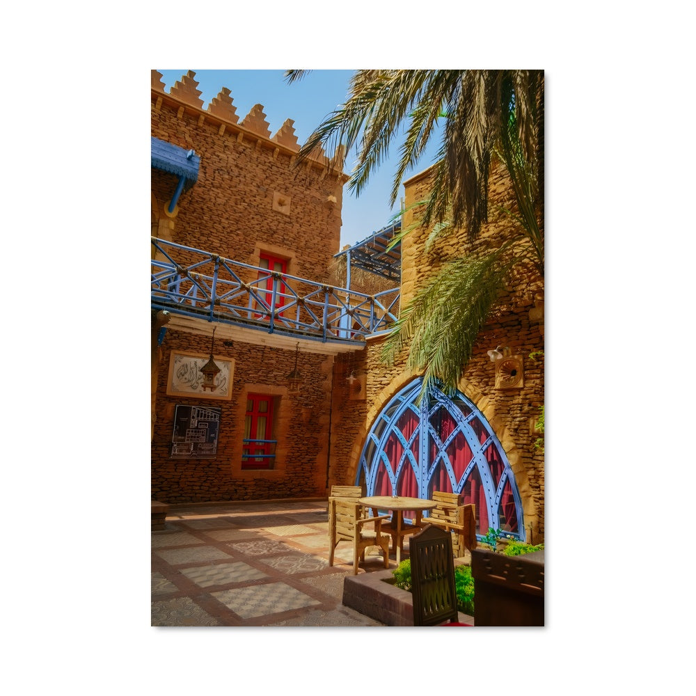Poster Courtyard of Memories – Aesthetic Posters