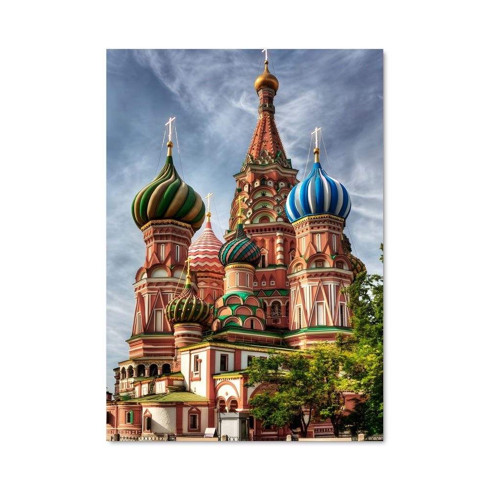 Poster The Colorful Cathedral – Aesthetic Posters
