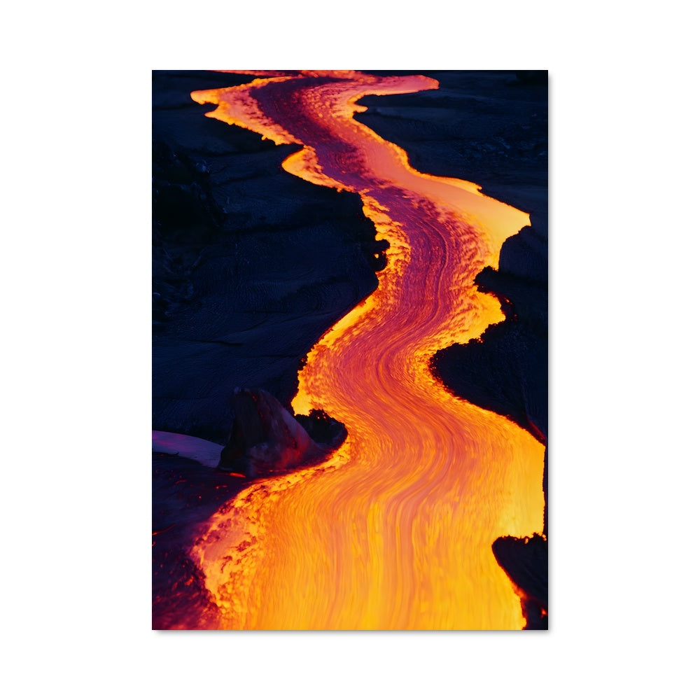 Lava Flow Poster – Aesthetic Posters