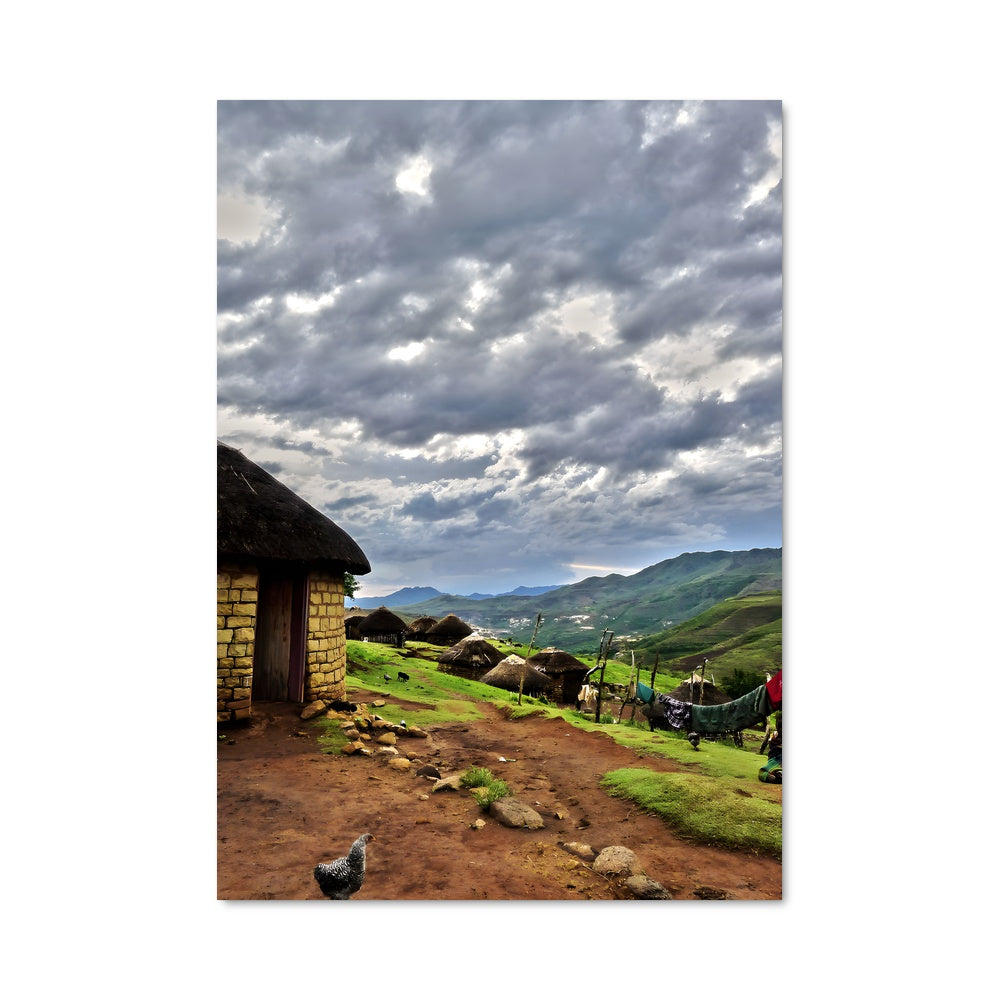 Traditional Hut Poster – Aesthetic Posters