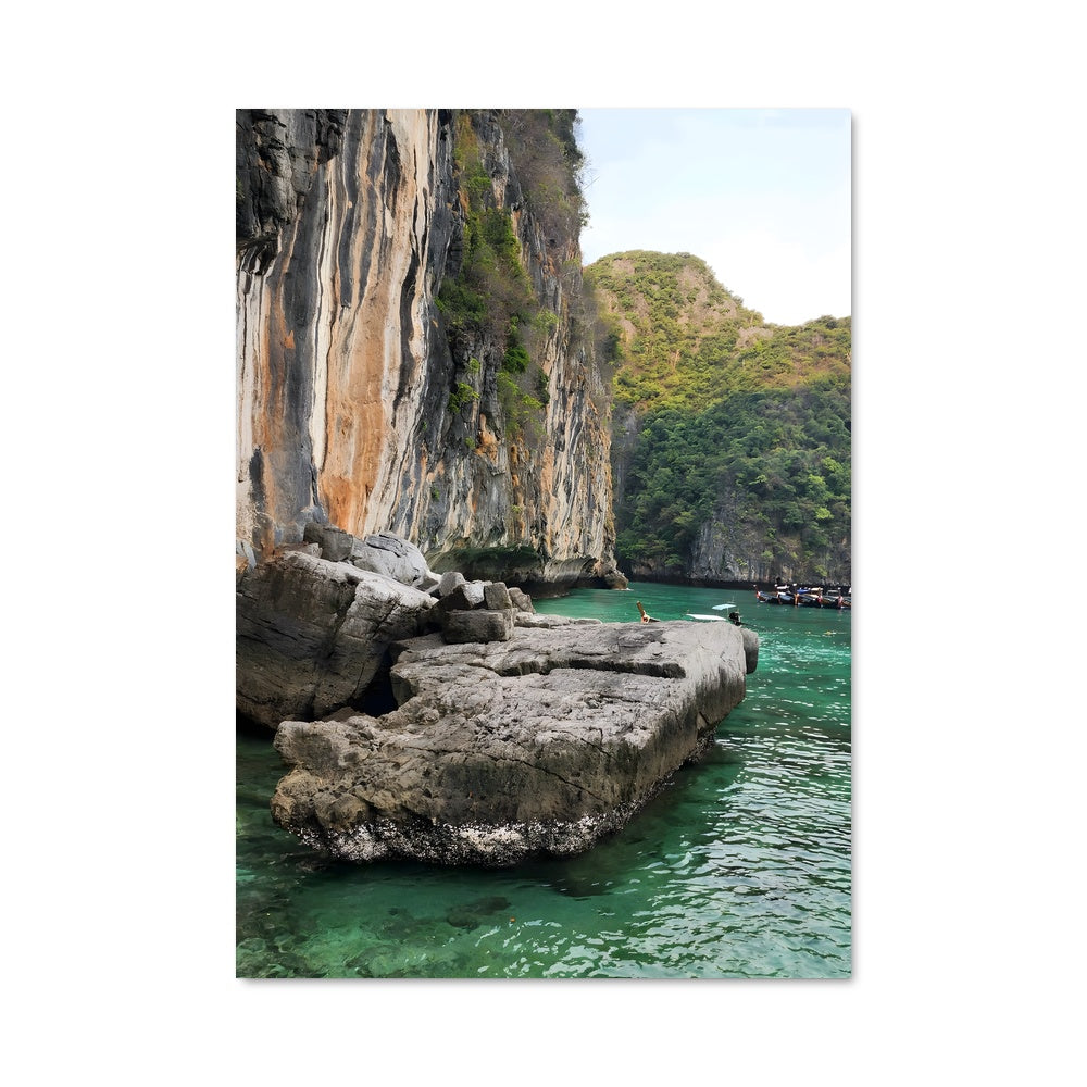 Limestone Cliff Poster – Aesthetic Posters