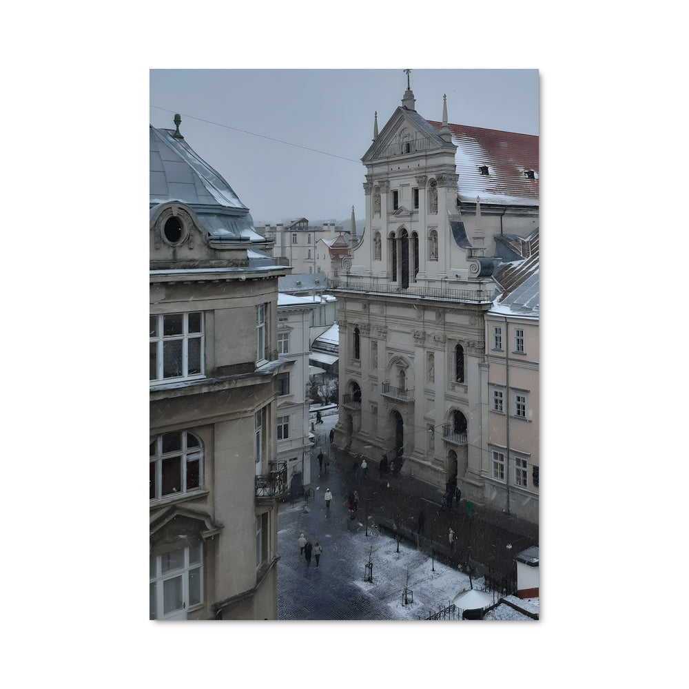 Lviv Illuminated Poster – Aesthetic Posters
