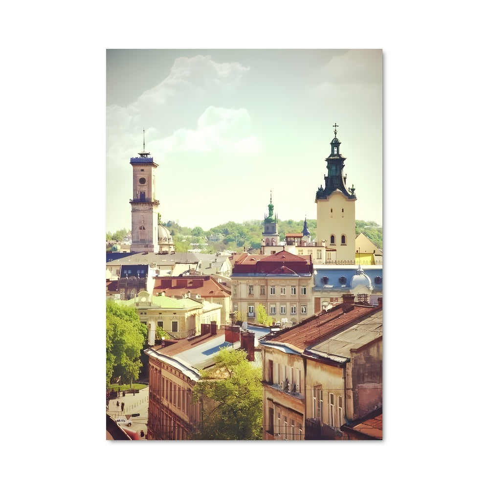 Lviv poster through time – Aesthetic Posters
