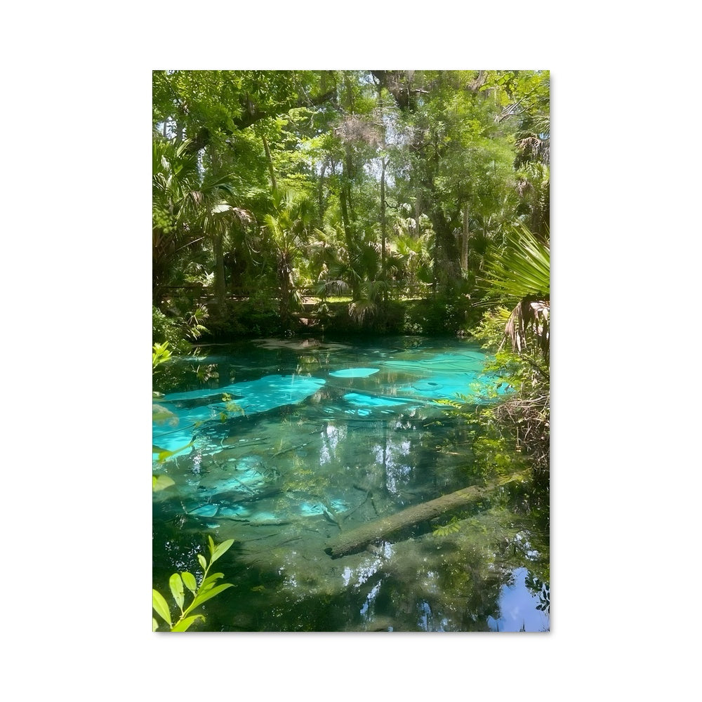 Poster The Azure Hole – Aesthetic Posters