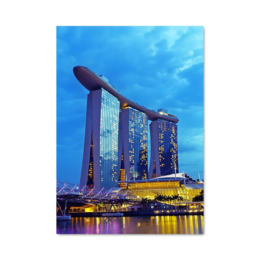 Marina Bay Horizon Poster – Aesthetic Posters