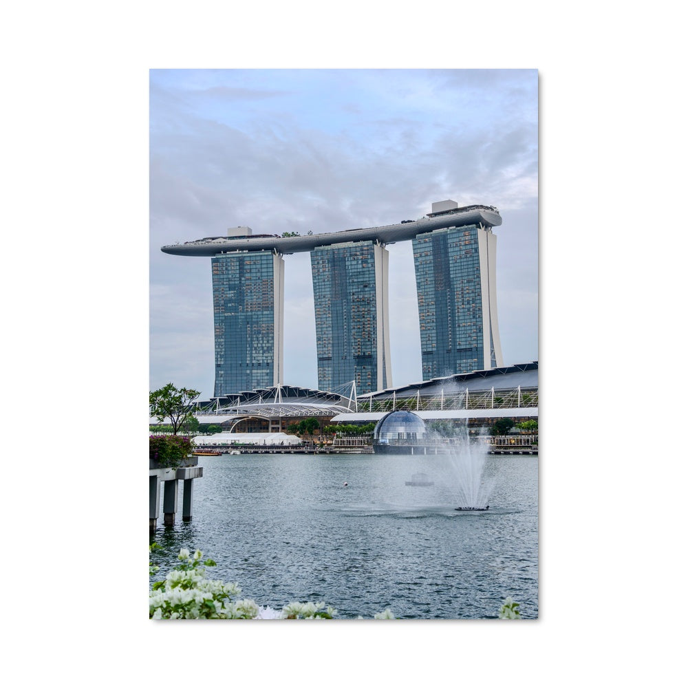 Marina Bay Reflections Poster – Aesthetic Posters