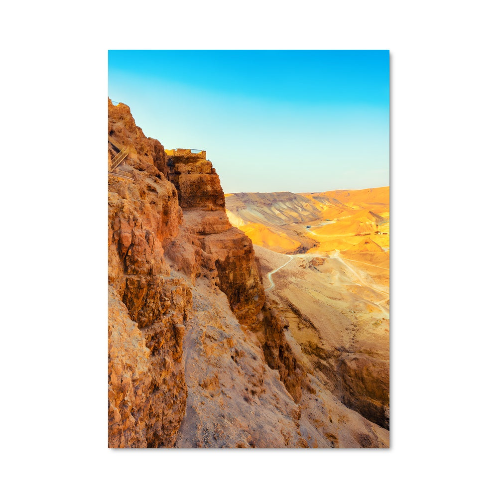 Masada Summit Poster – Aesthetic Posters