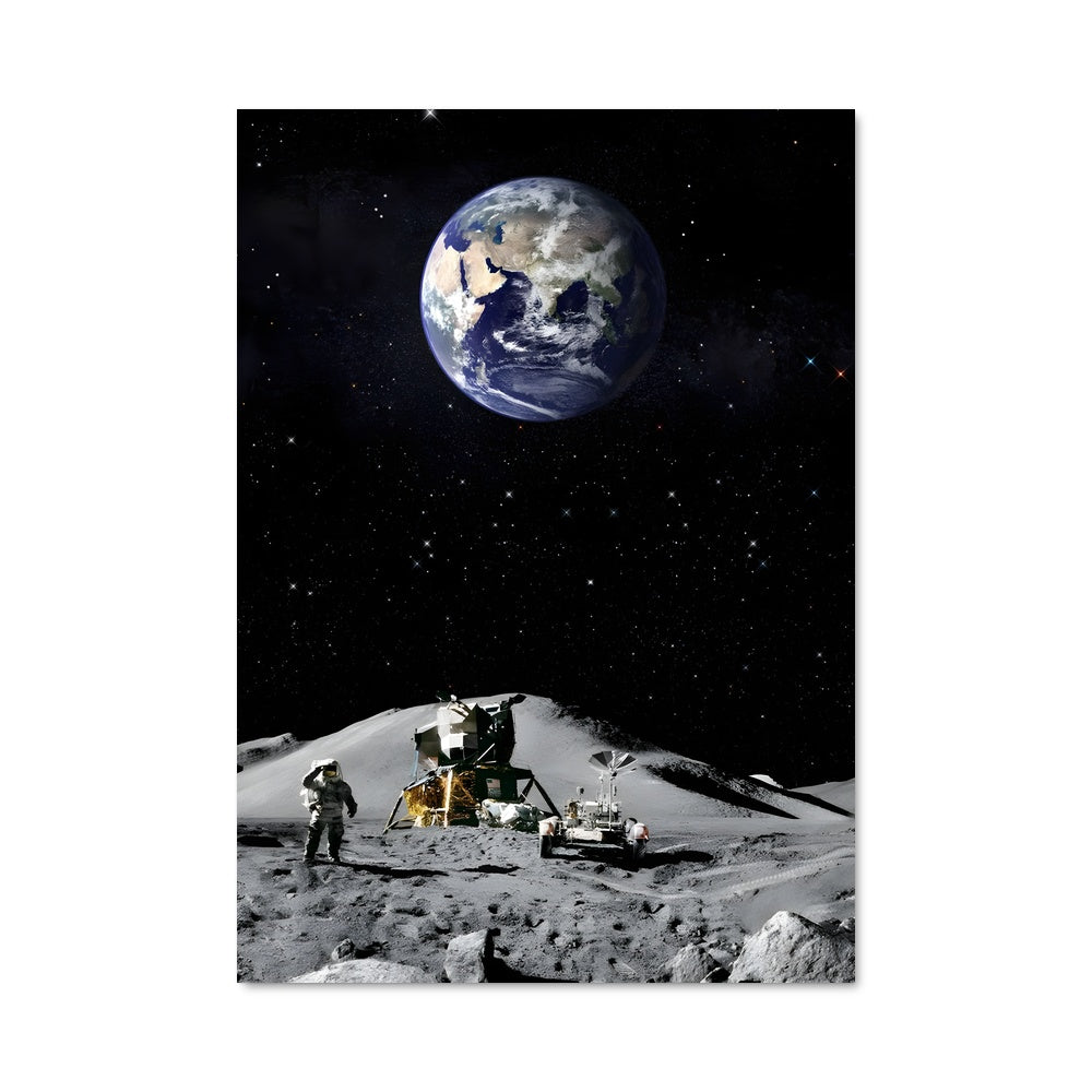 Lunar Explorer Poster – Aesthetic Posters