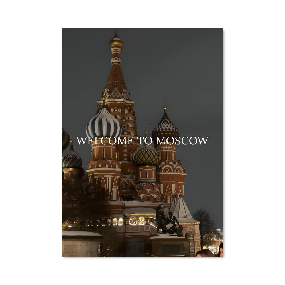 Poster The Soul of Moscow – Aesthetic Posters
