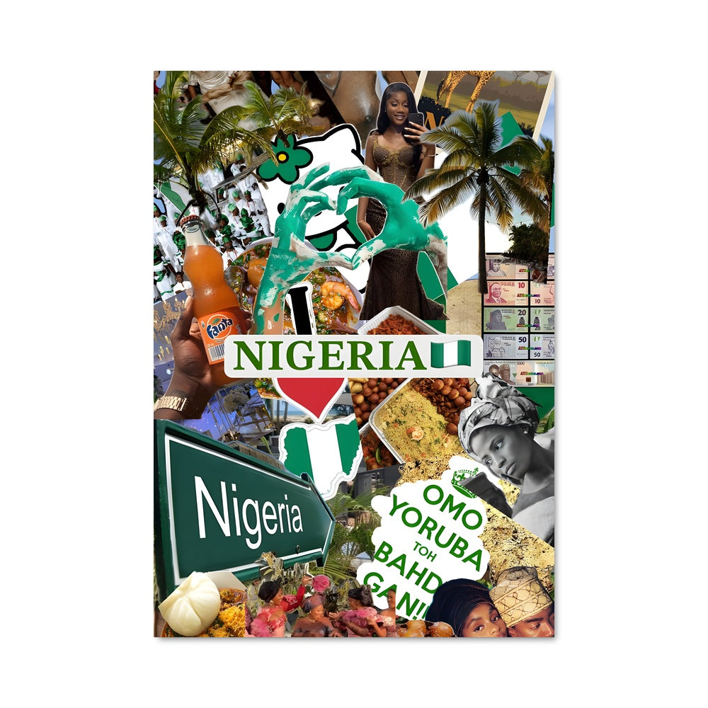 Colors of Nigeria Poster – Aesthetic Posters