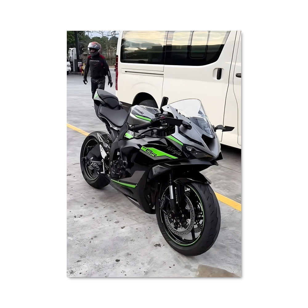 Ninja ZX-6R poster – Aesthetic Posters