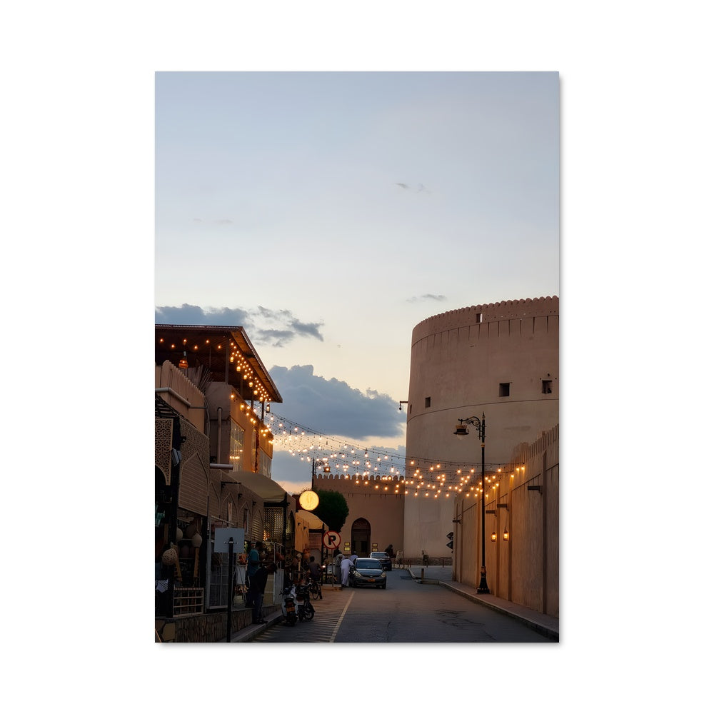 Poster The Clock of Nizwa – Aesthetic Posters