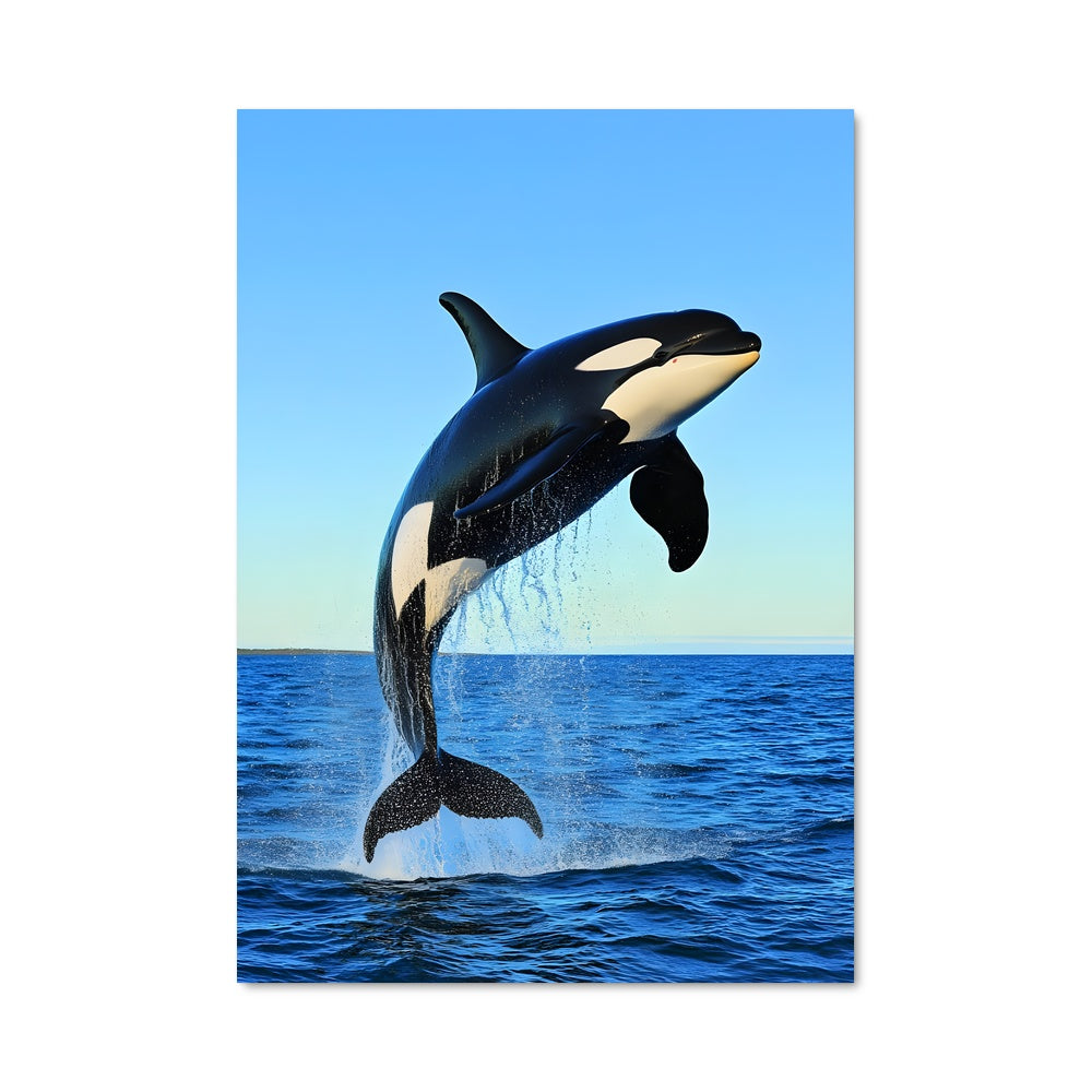 Orca Leap Poster – Aesthetic Posters