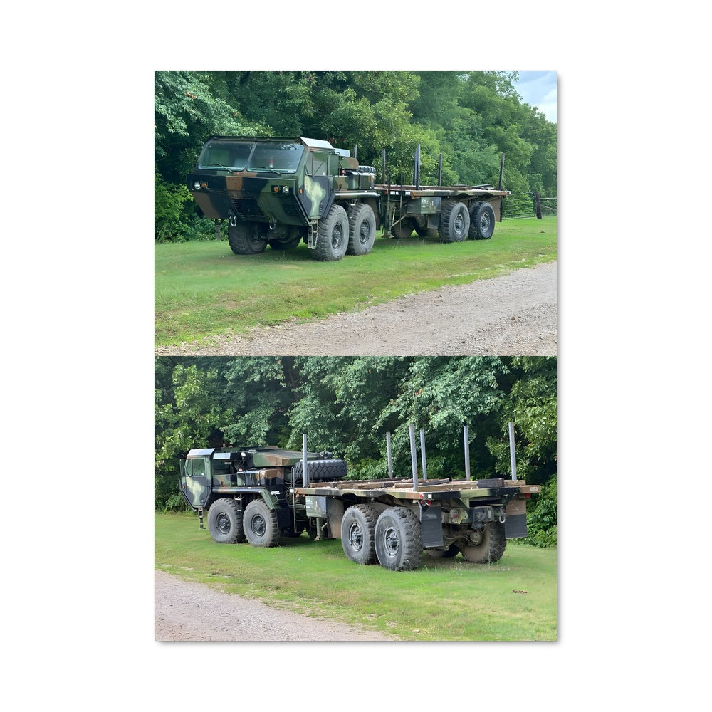 Military Convoy Poster – Aesthetic Posters