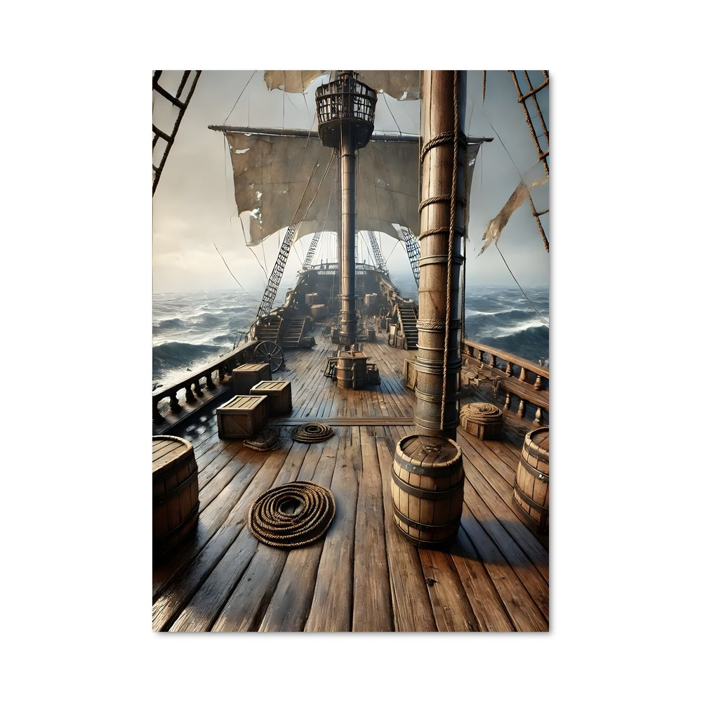 Poster The Arrival of the Buccaneer – Aesthetic Posters