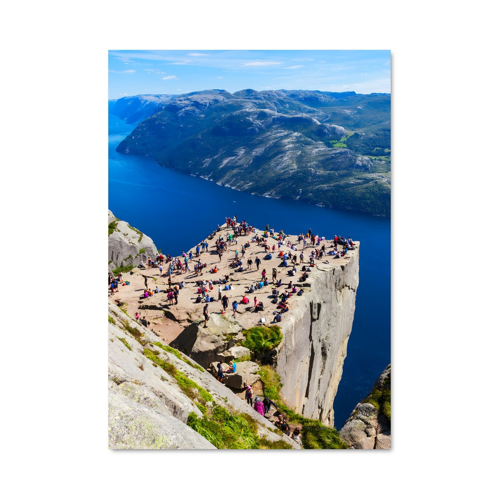 Balance at the Edge of the World Poster – Aesthetic Posters