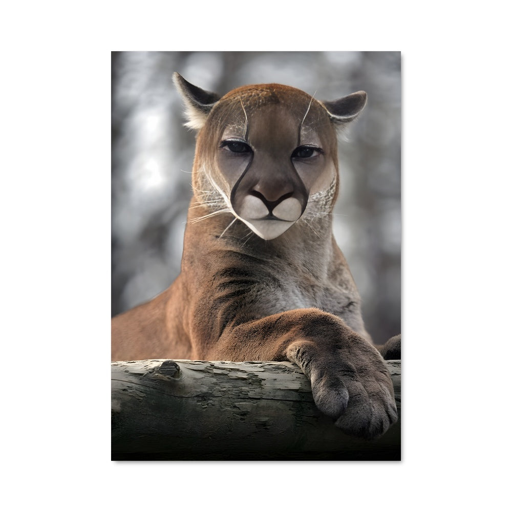 Wild Puma Poster – Aesthetic Posters