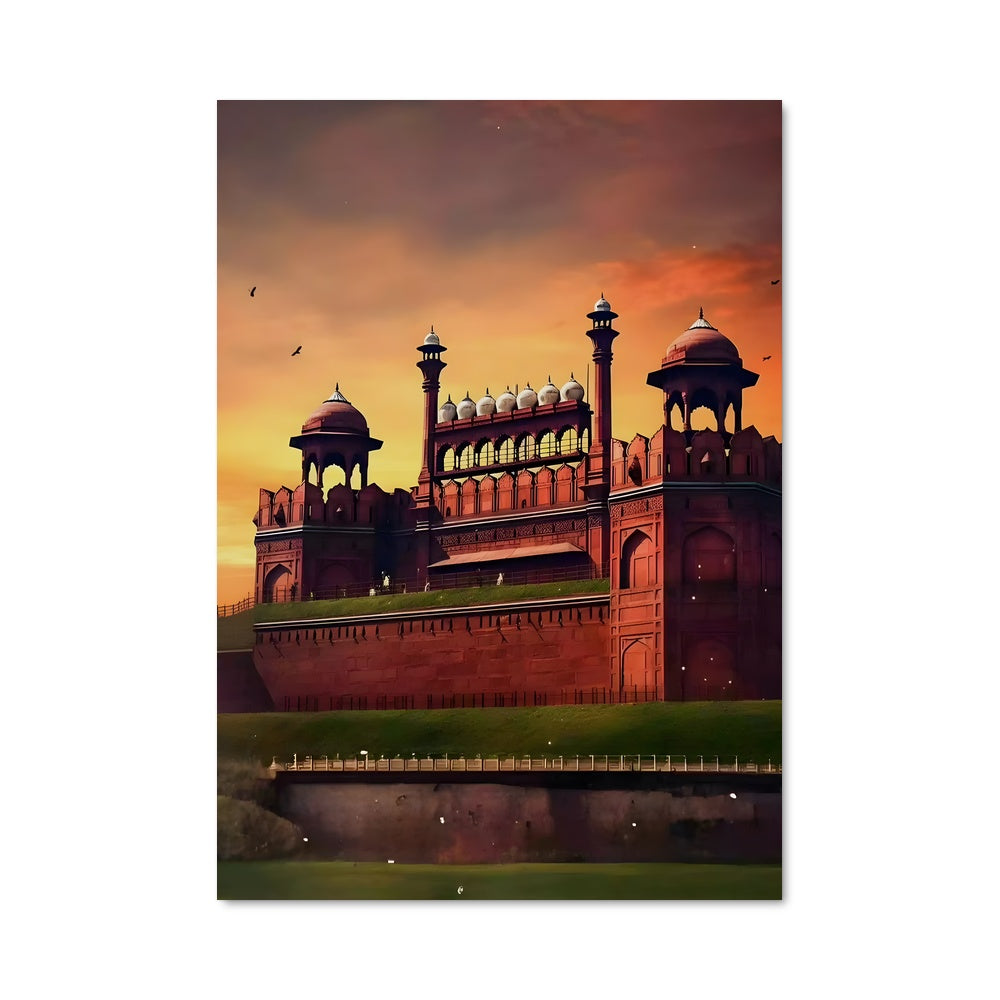 Poster Red fort – Aesthetic Posters