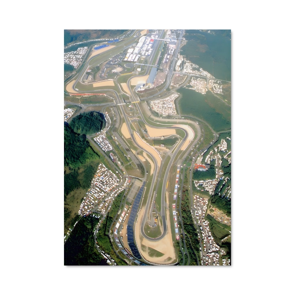 Poster Sachsenring Ascendant – Aesthetic Posters